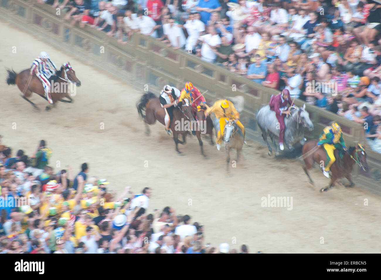 Palio Di Siena Horse Race Stock Photos & Palio Di Siena Horse Race ...