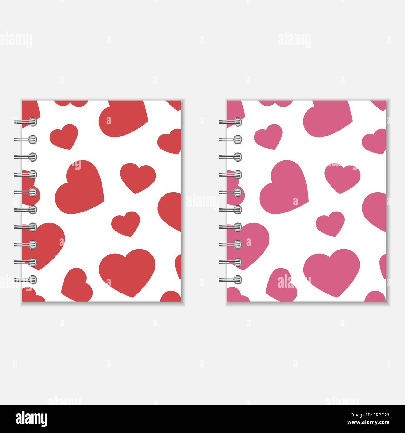 Heart pattern set hi-res stock photography and images - Alamy