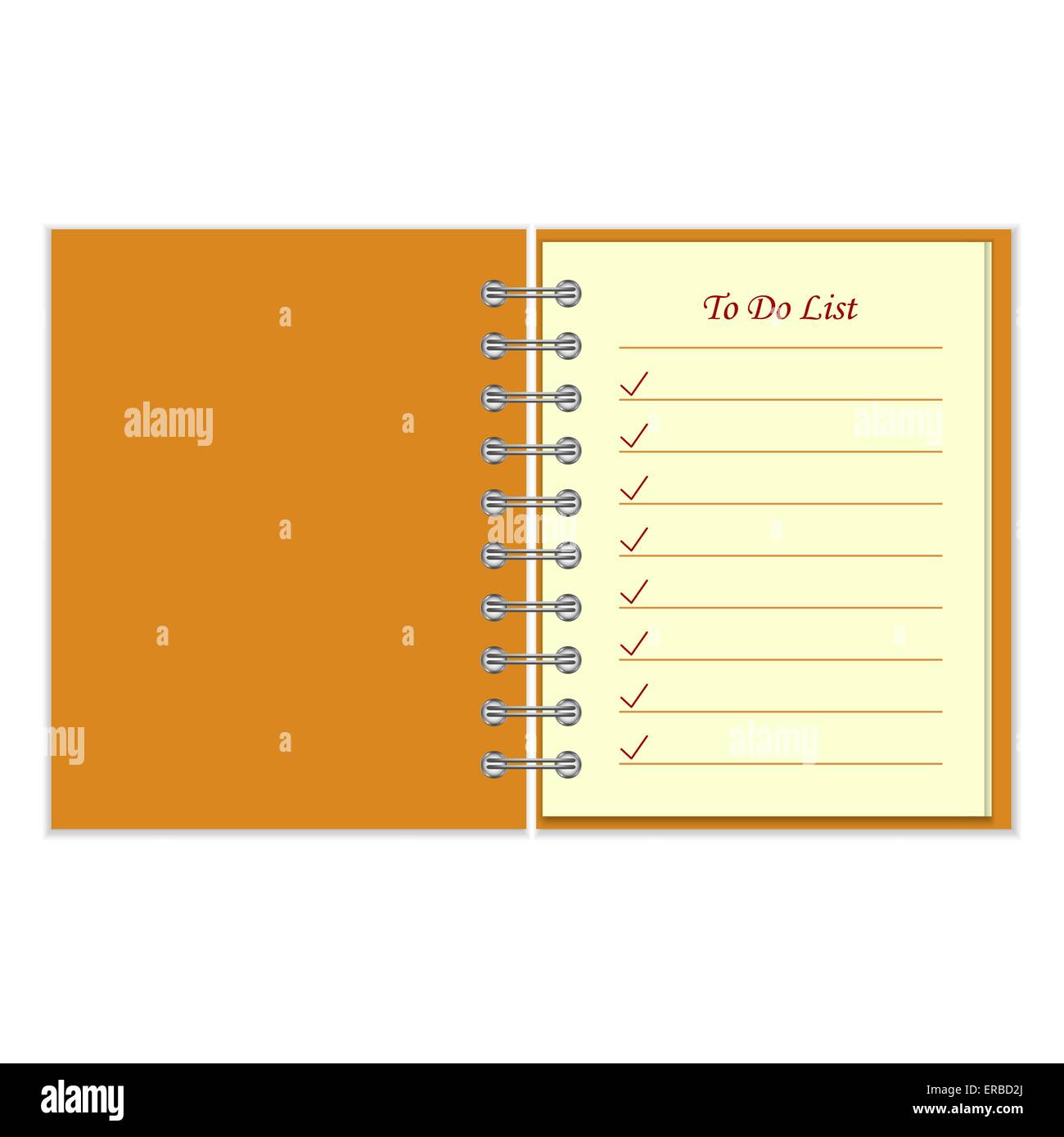 Sketch paper tick list Stock Vector Images - Alamy