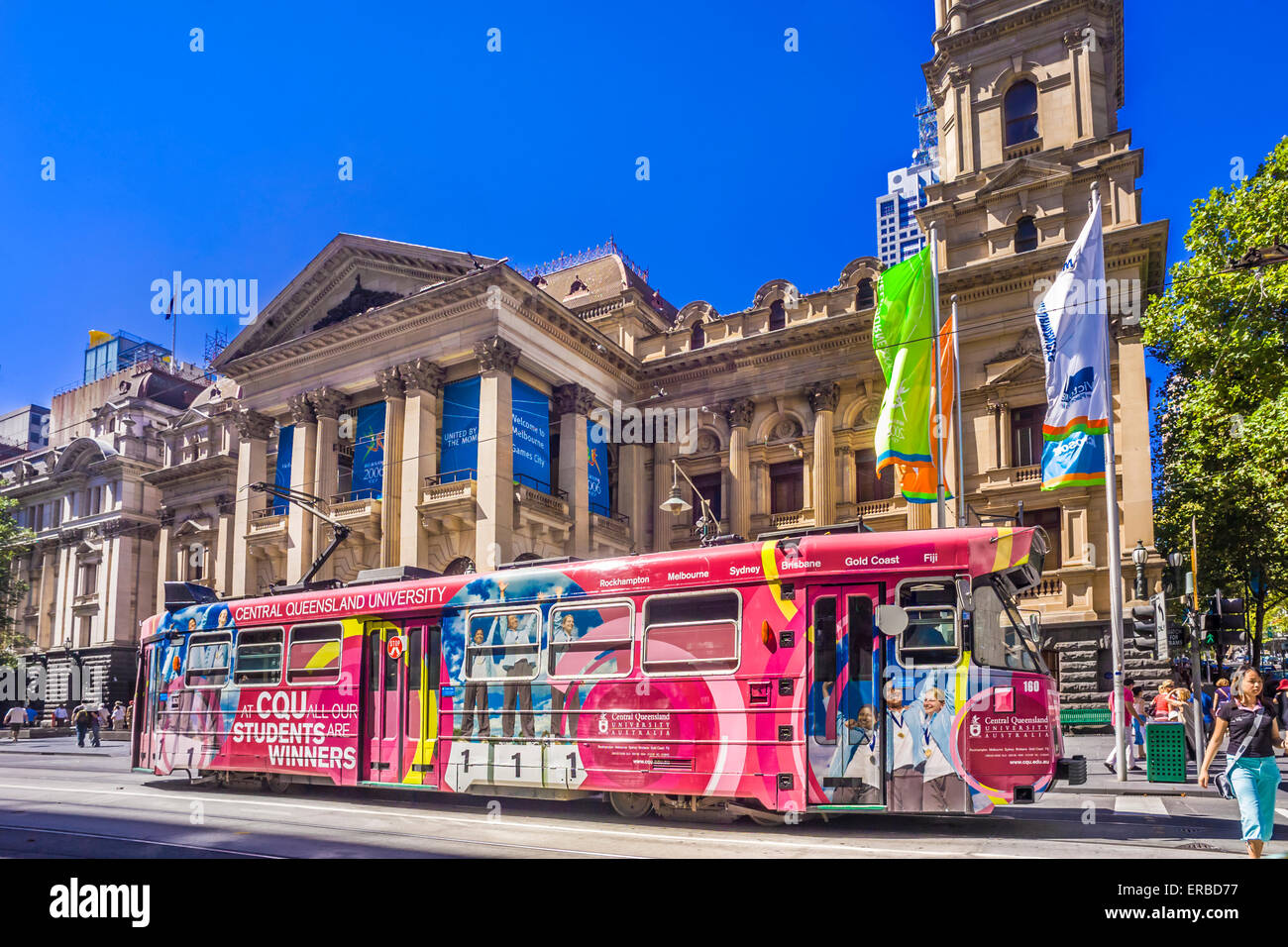 Tram australia advertising hi-res stock photography and images - Alamy