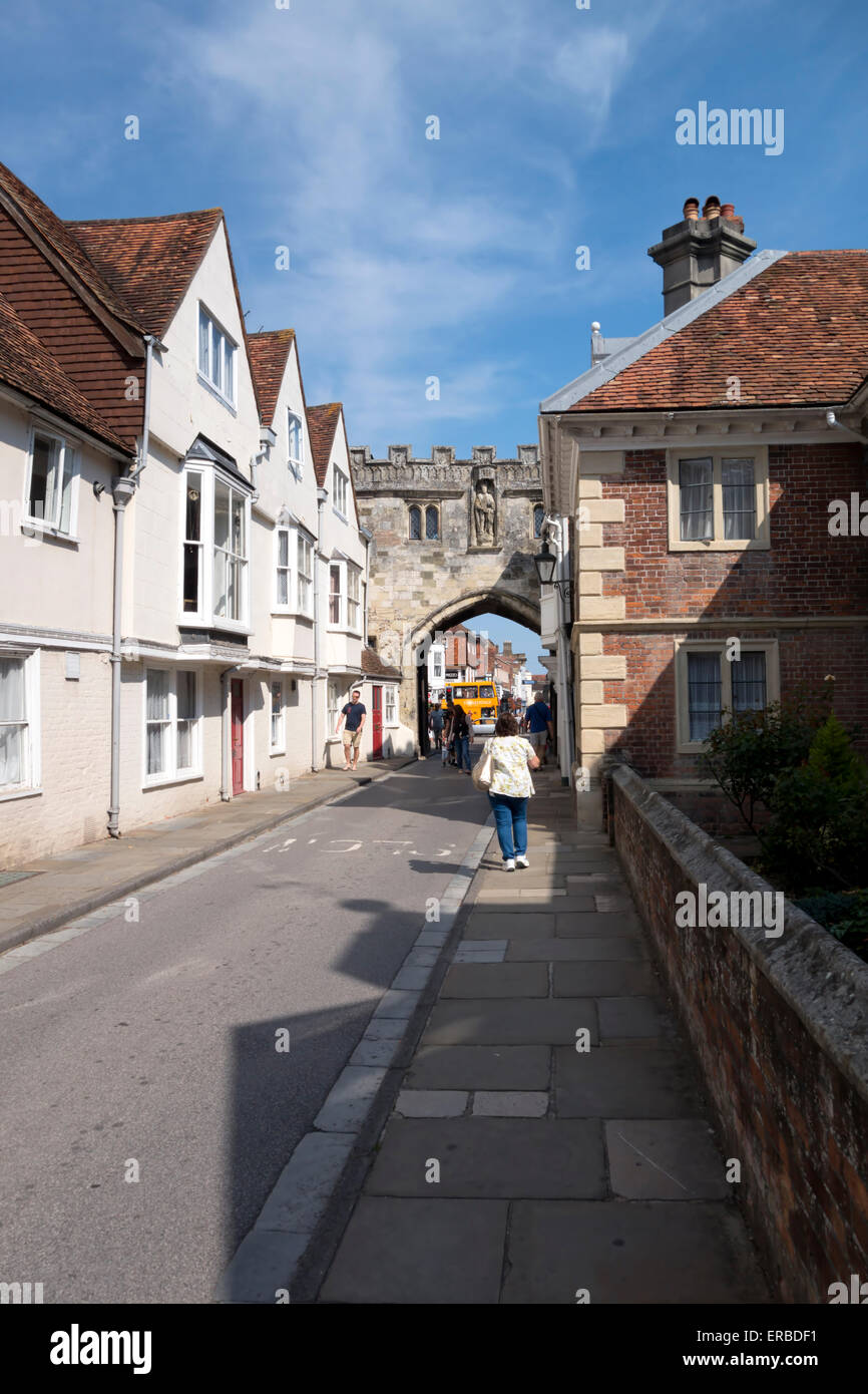 Salisbury cathedral close hi-res stock photography and images - Alamy