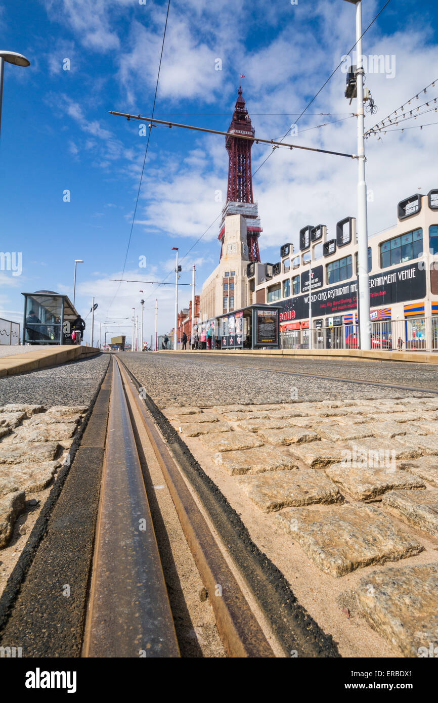 Blackpool, UK. 31st May, 2015. UK Weather: A breezy but sunny day in ...