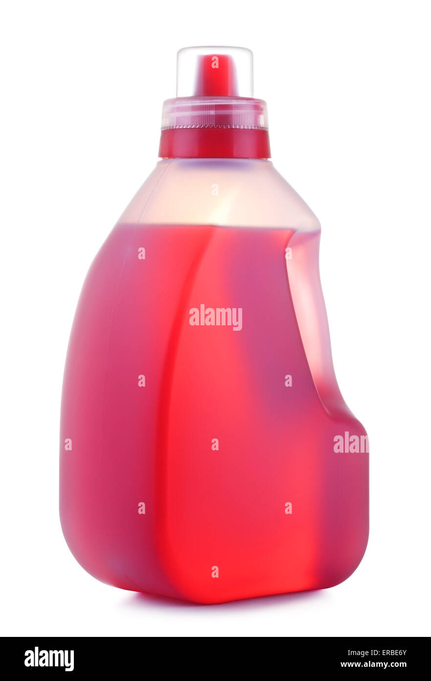 plastic bottle of cleaning products, isolated on white Stock Photo - Alamy