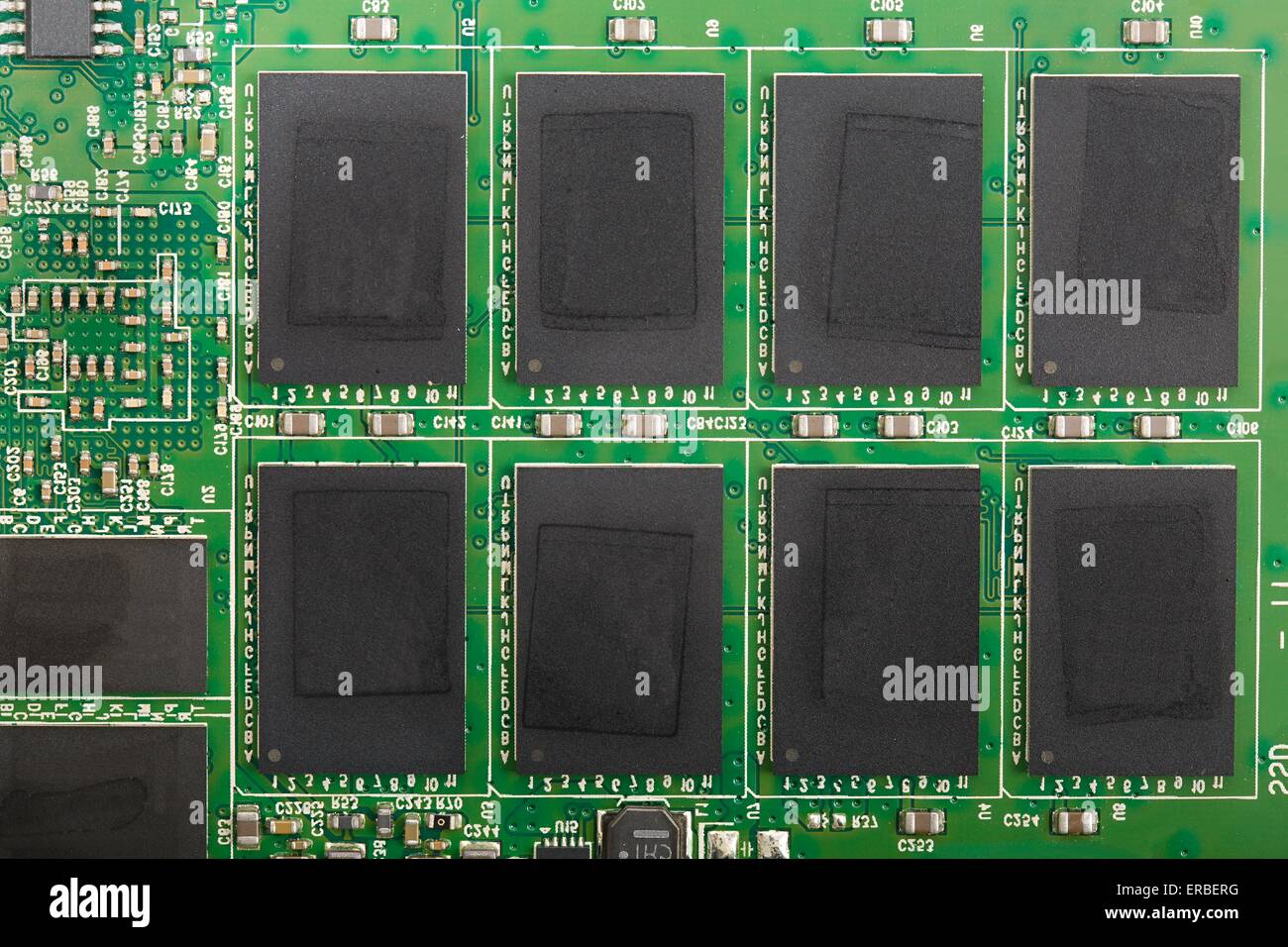 Circuit Board of an SSD Stock Photo - Alamy