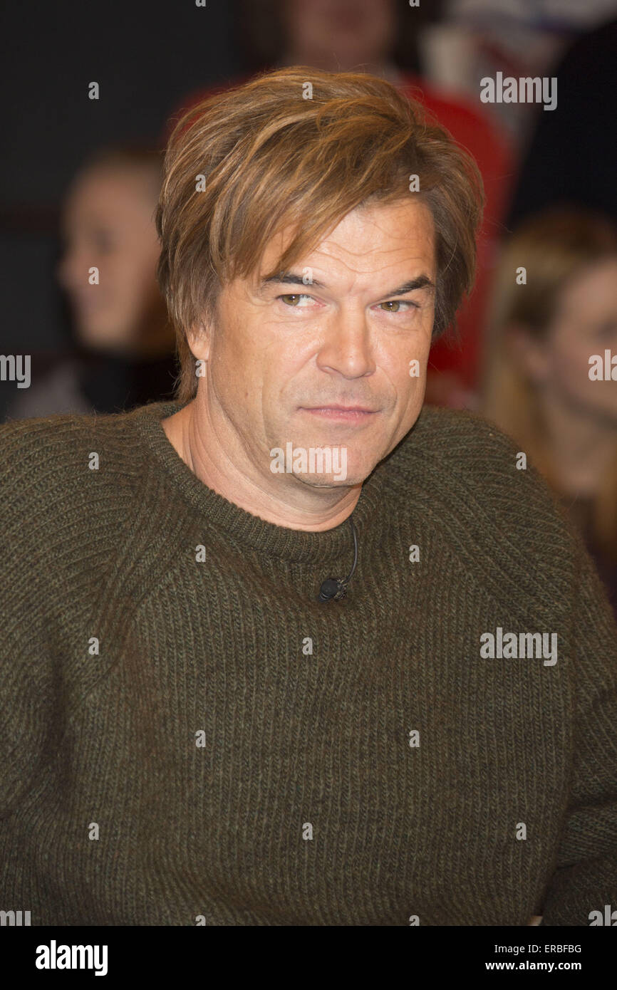 German ZDF TV talkshow Markus Lanz at Fernsehmacher-Studio Featuring ...