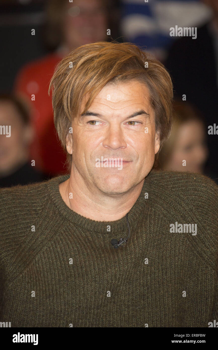 German ZDF TV talkshow Markus Lanz at Fernsehmacher-Studio Featuring ...