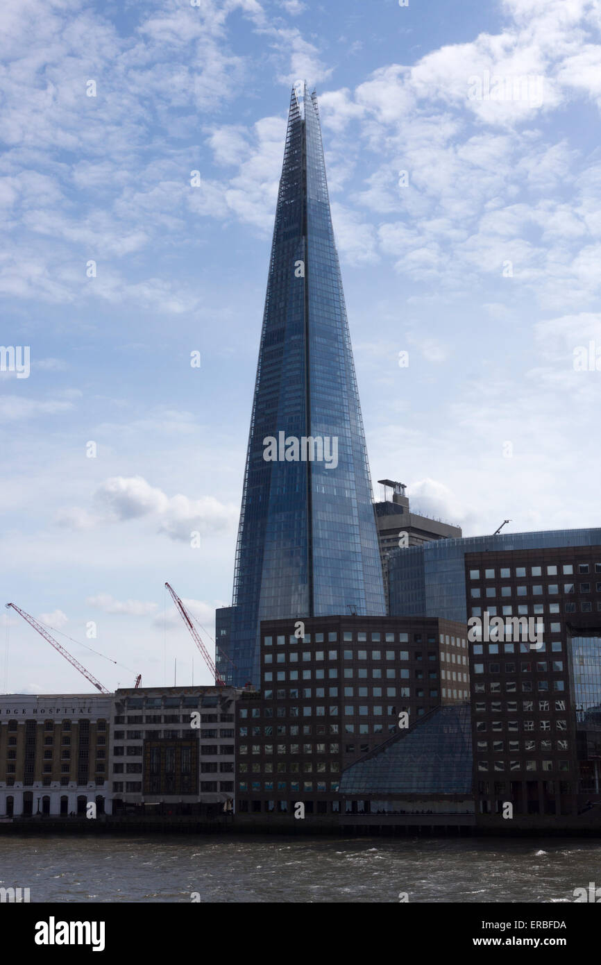 A view of The Shard (also known as the Shard of Glass or Shard London ...