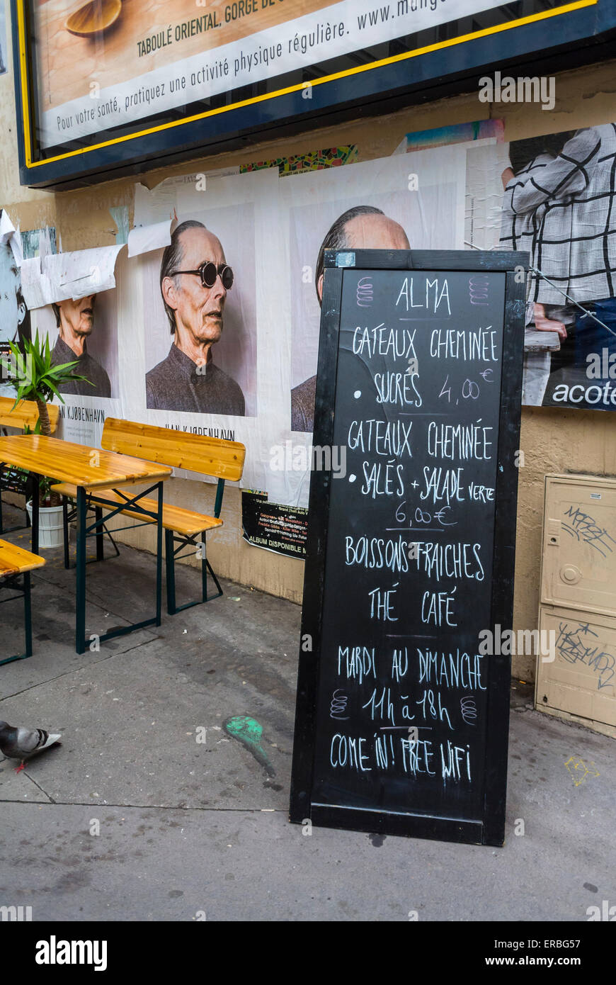 Paris, France, Detail, paris restaurant menu French Cafe Bistro ...