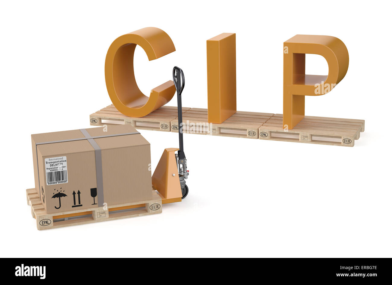 CIP concept isolated on white background Stock Photo - Alamy