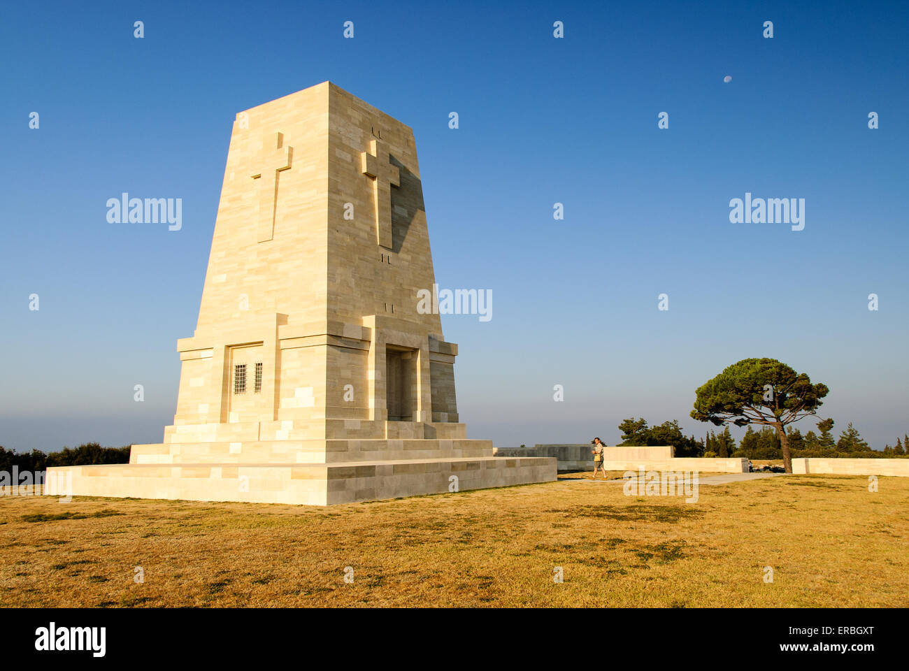 War memorial at Anzac Cove, Turkey Stock Photo - Alamy