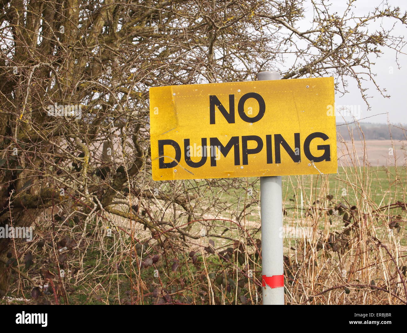 Gery post rural trees hi-res stock photography and images - Alamy