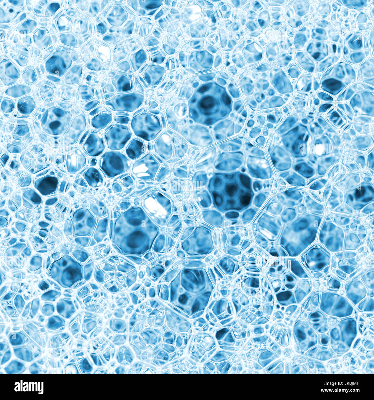 Blue lather closeup background Stock Photo - Alamy