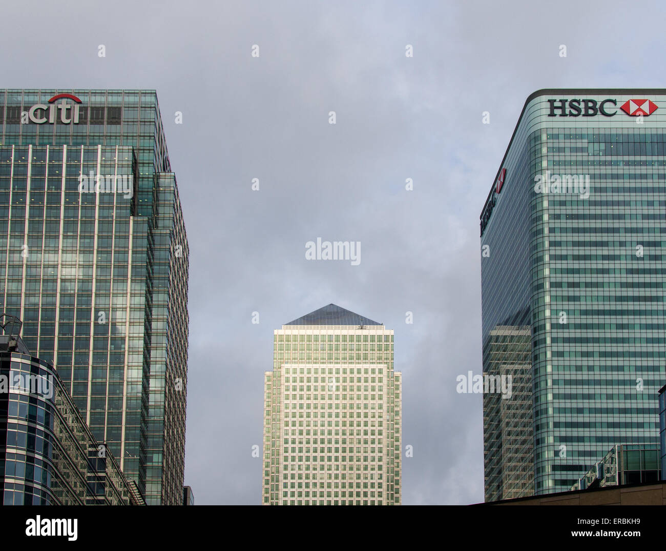The headquarters of hsbc and citibank hi-res stock photography and ...