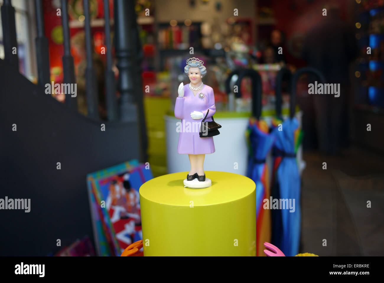 toy depicting Queen Elizabeth Stock Photo - Alamy