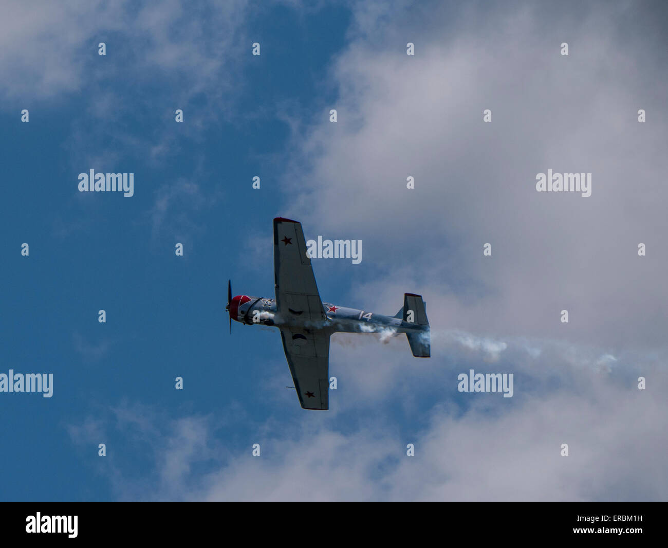 Red Stars Formation Team in flight, Rocky Mountain Air Show, Aurora ...