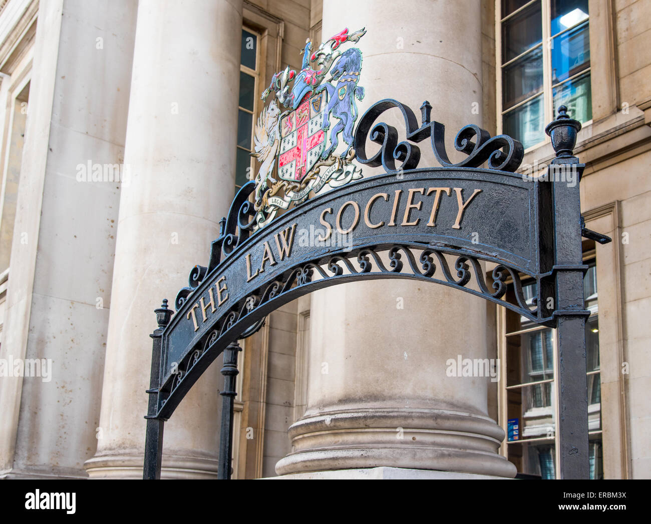 Entrance to the Law Society of England and Wales offices in Chancery ...