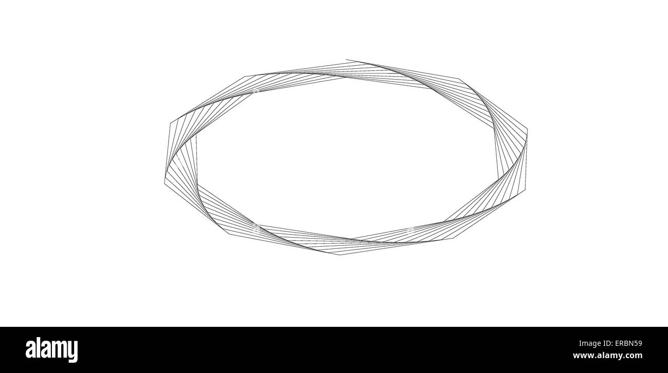 A circular black vector image Stock Vector Image & Art - Alamy