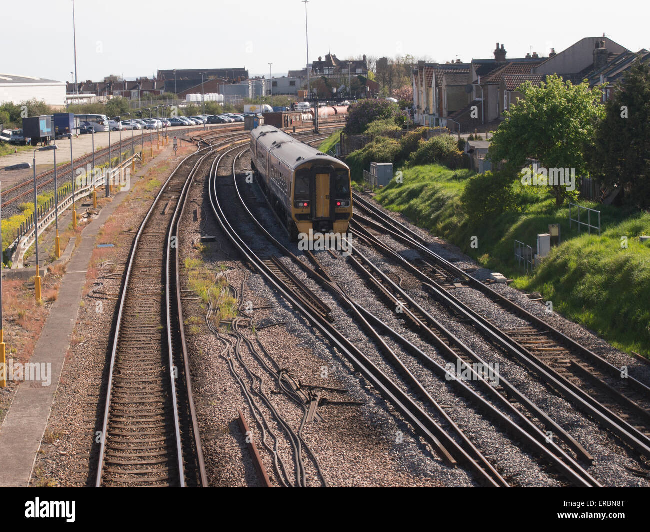 Portsmouth train line hi-res stock photography and images - Alamy