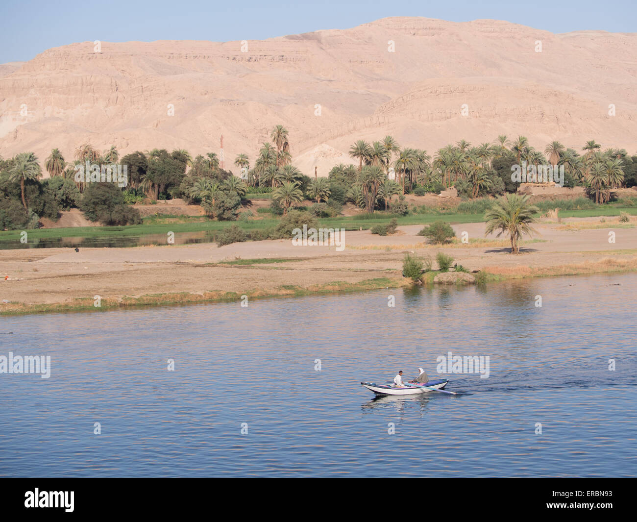 The banks of the upper river Nile Stock Photo - Alamy