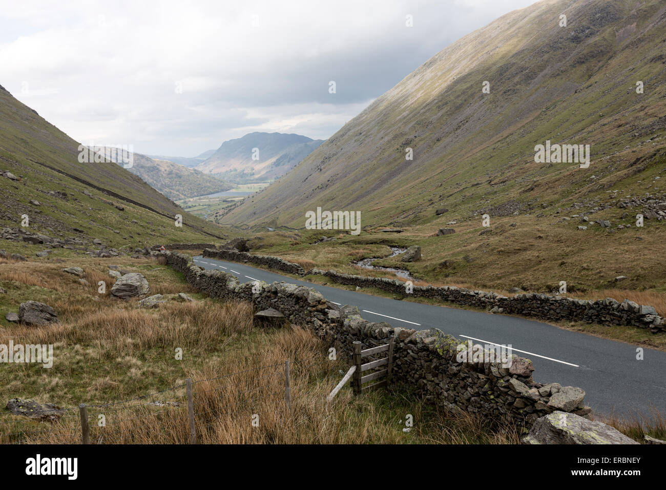 Kirkstone Pass, Penrith, Lake District, Cumbria, England Stock Photo ...
