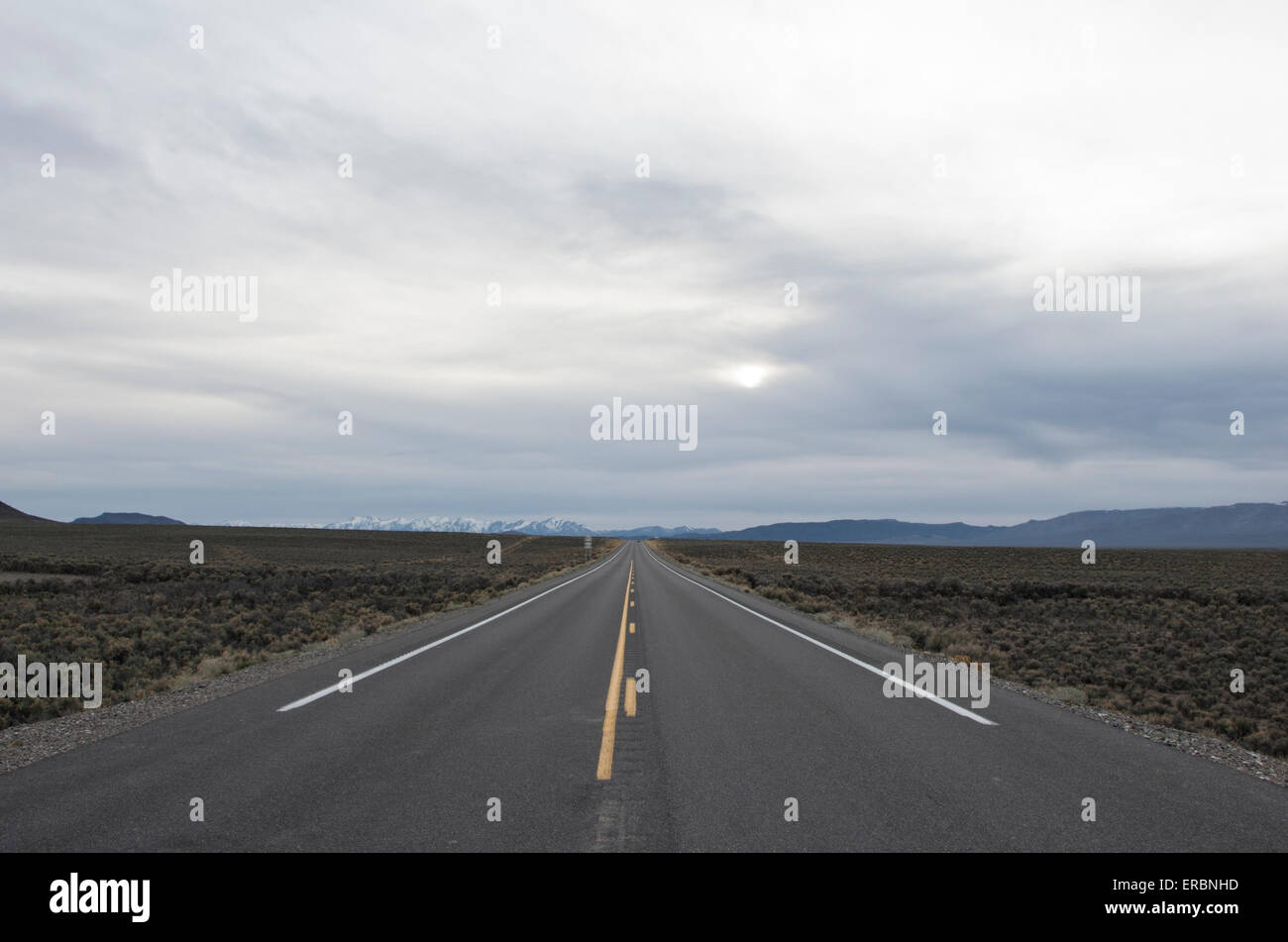 Highway 50 nevada hi-res stock photography and images - Alamy