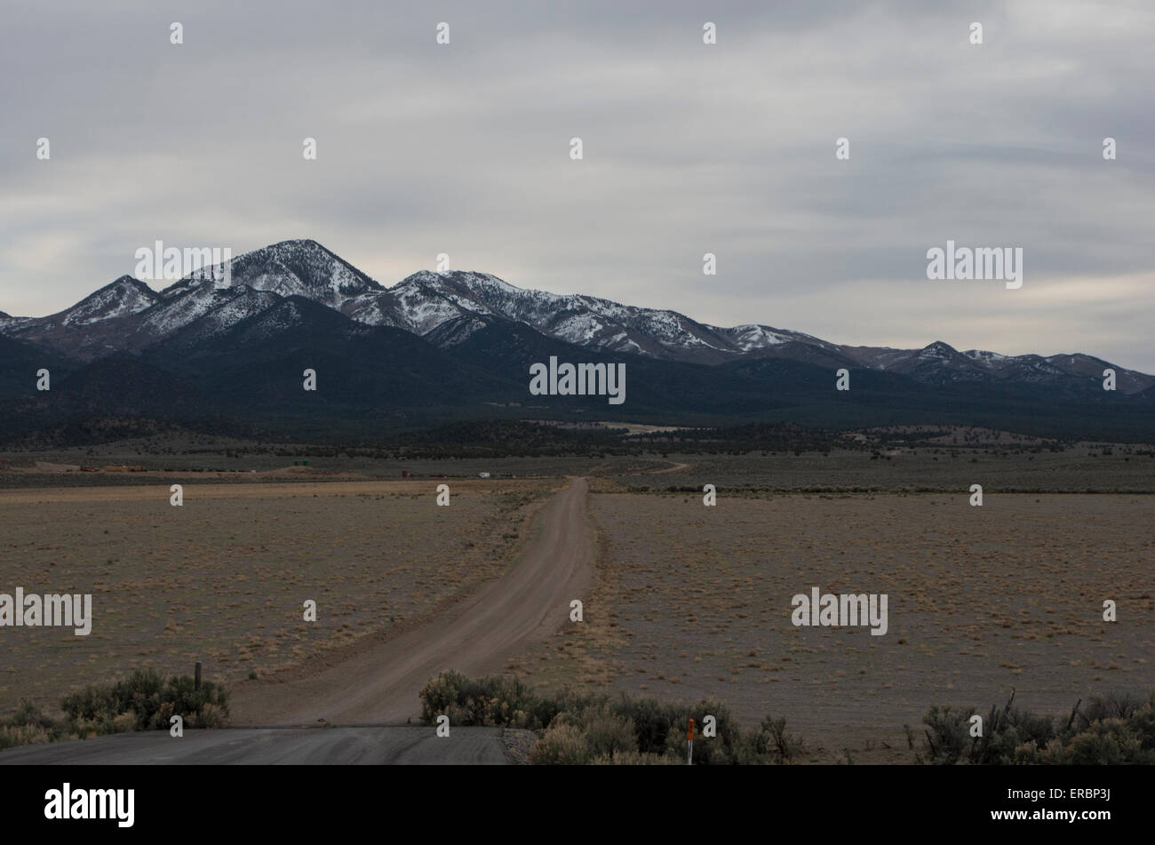 Open road, Nevada Stock Photo - Alamy