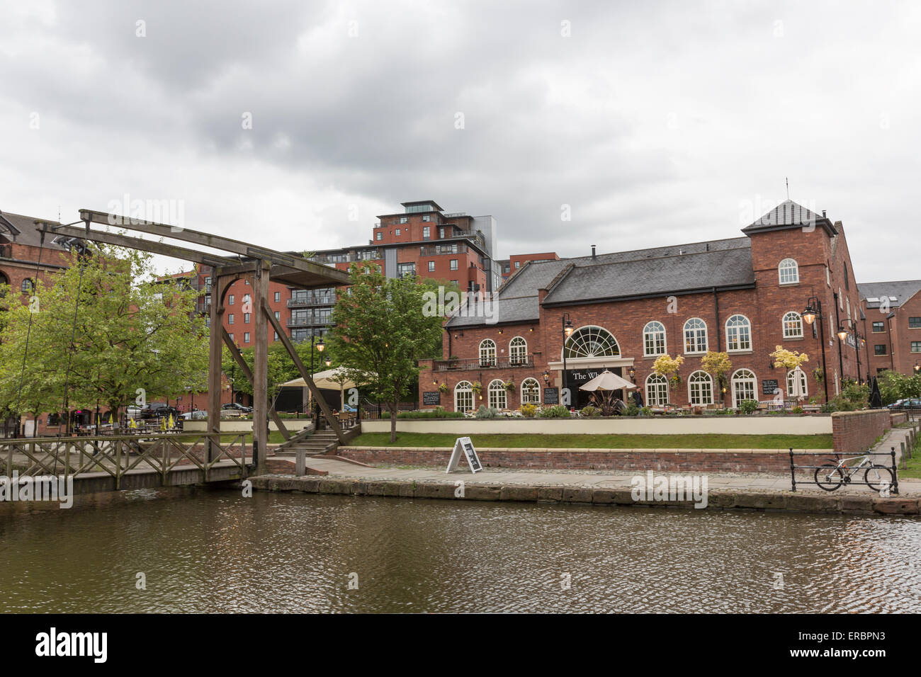 Bridgewater Canal in Castlefield Manchester Stock Photo - Alamy