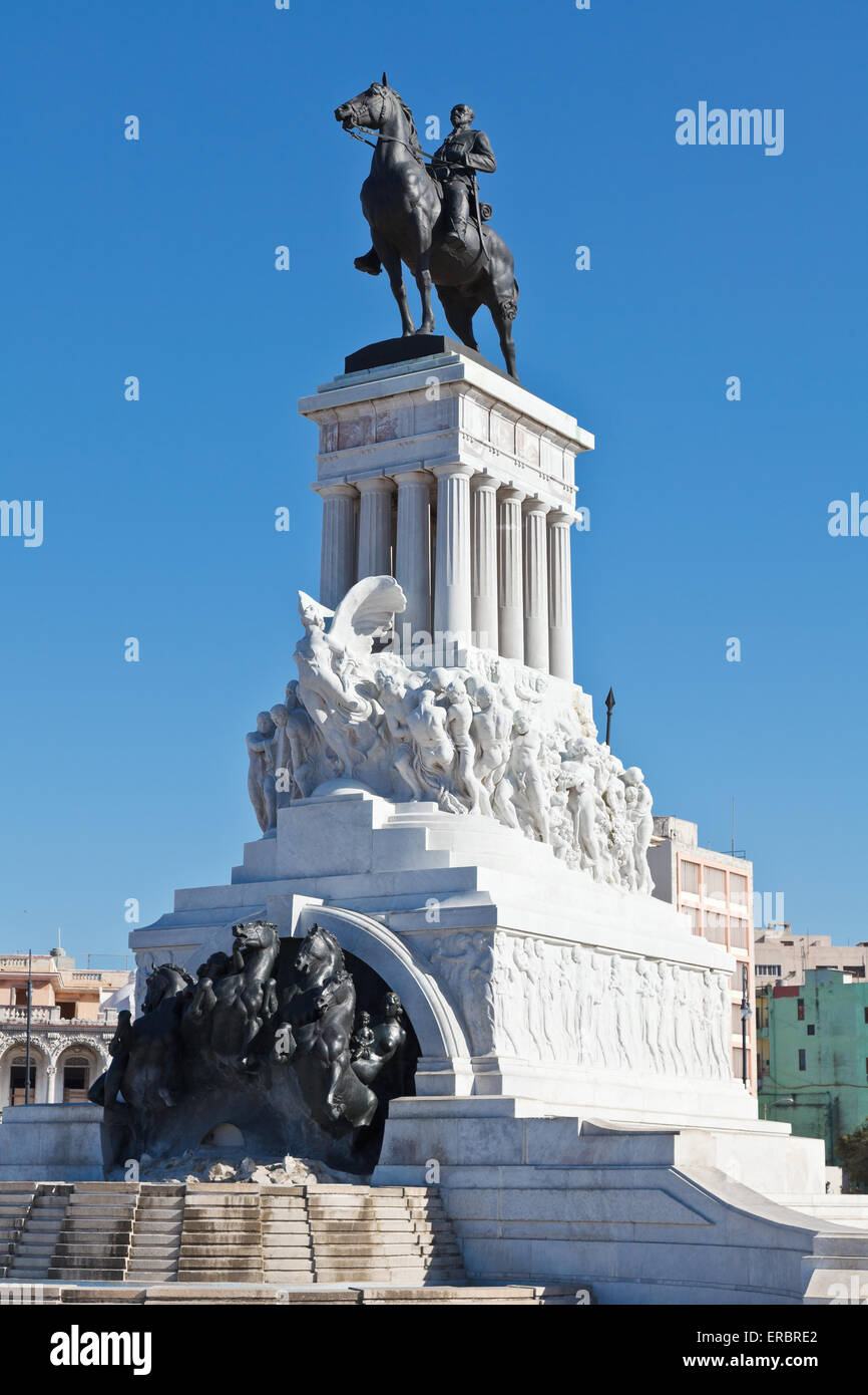 Maximo Gomez monument, Havana, Cuba Stock Photo - Alamy