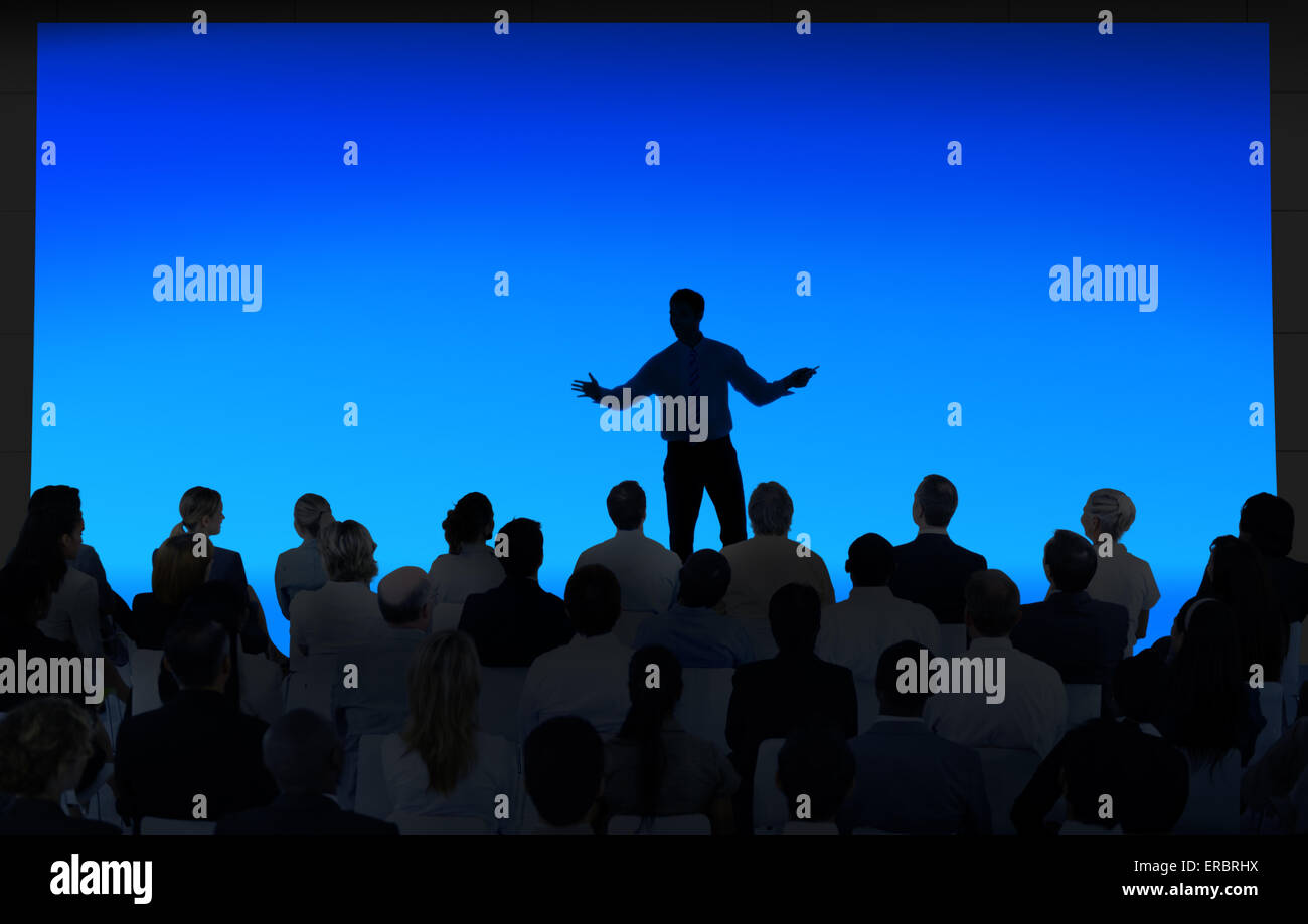 Business People Seminar Conference Meeting Concept Stock Photo - Alamy