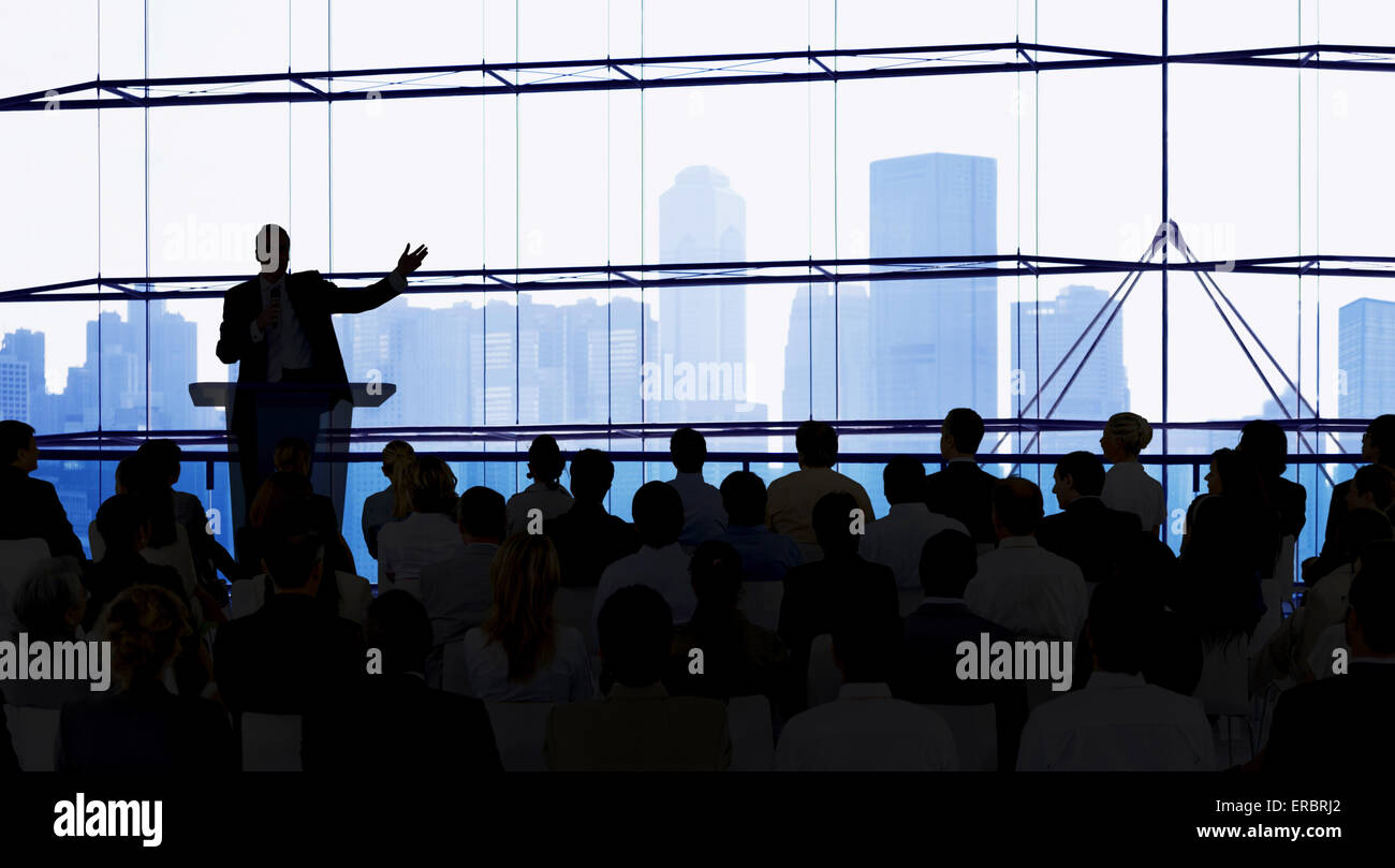 Business People Seminar Conference Meeting Concept Stock Photo - Alamy