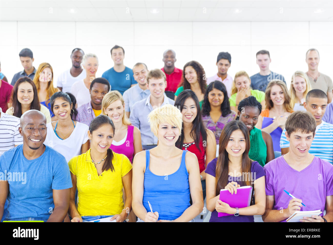 The Large Group of Student in The Lecture Hall Stock Photo - Alamy
