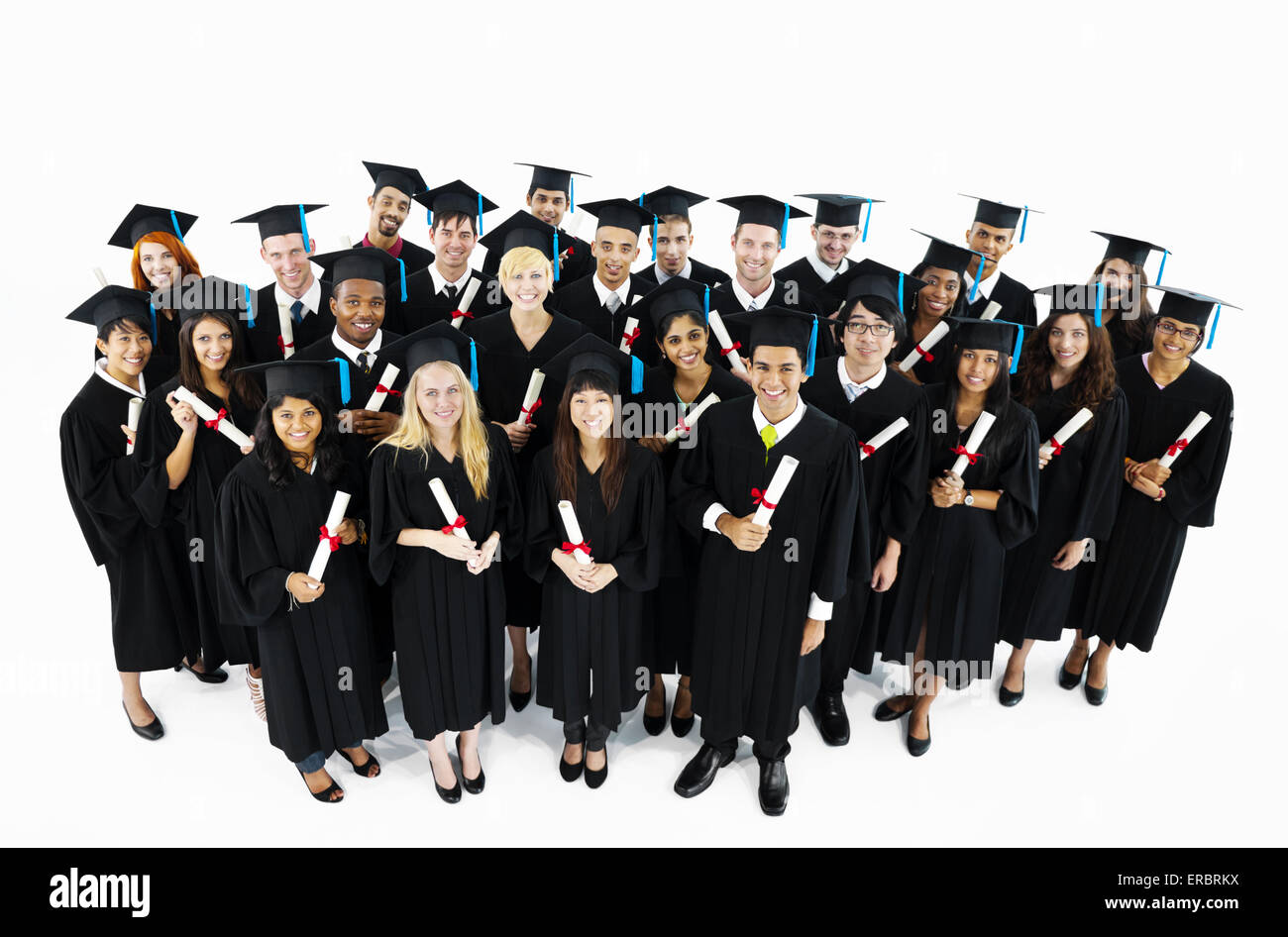 Diverse group female students Cut Out Stock Images & Pictures - Alamy