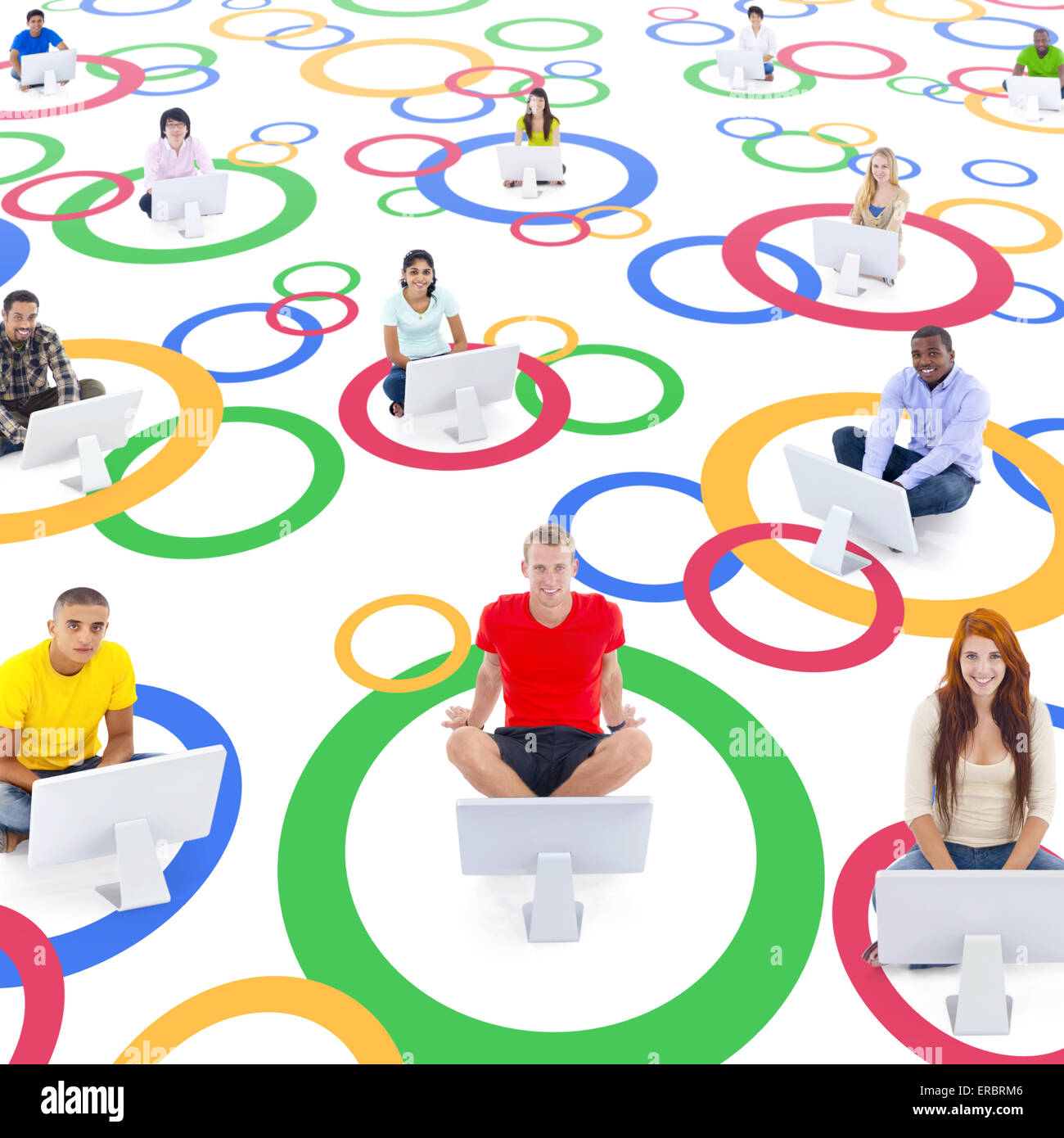 Social Media Connection Linkage High Resolution Stock Photography and ...