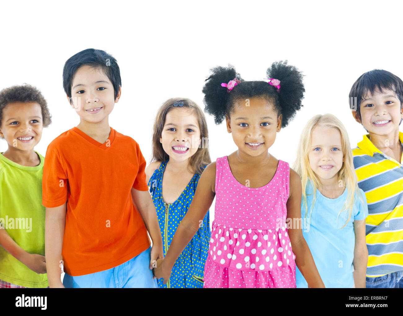 Group of Children Stock Photo - Alamy
