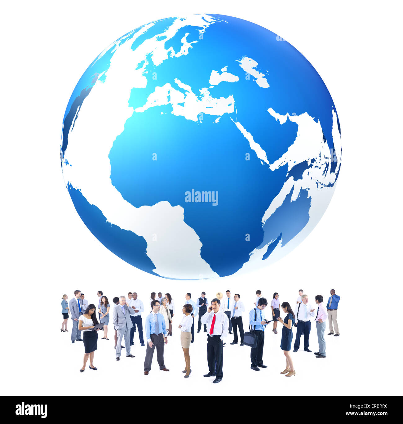 Global business collaboration community Cut Out Stock Images & Pictures ...