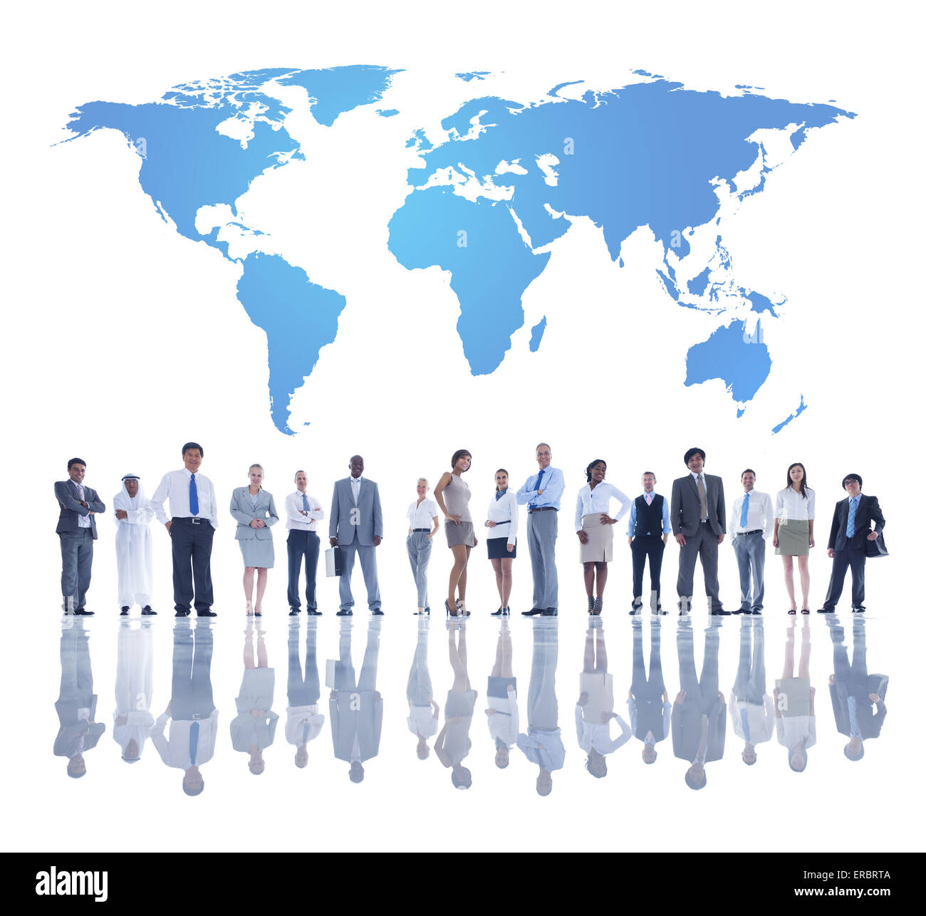 The Global Team Development Stock Photo - Alamy