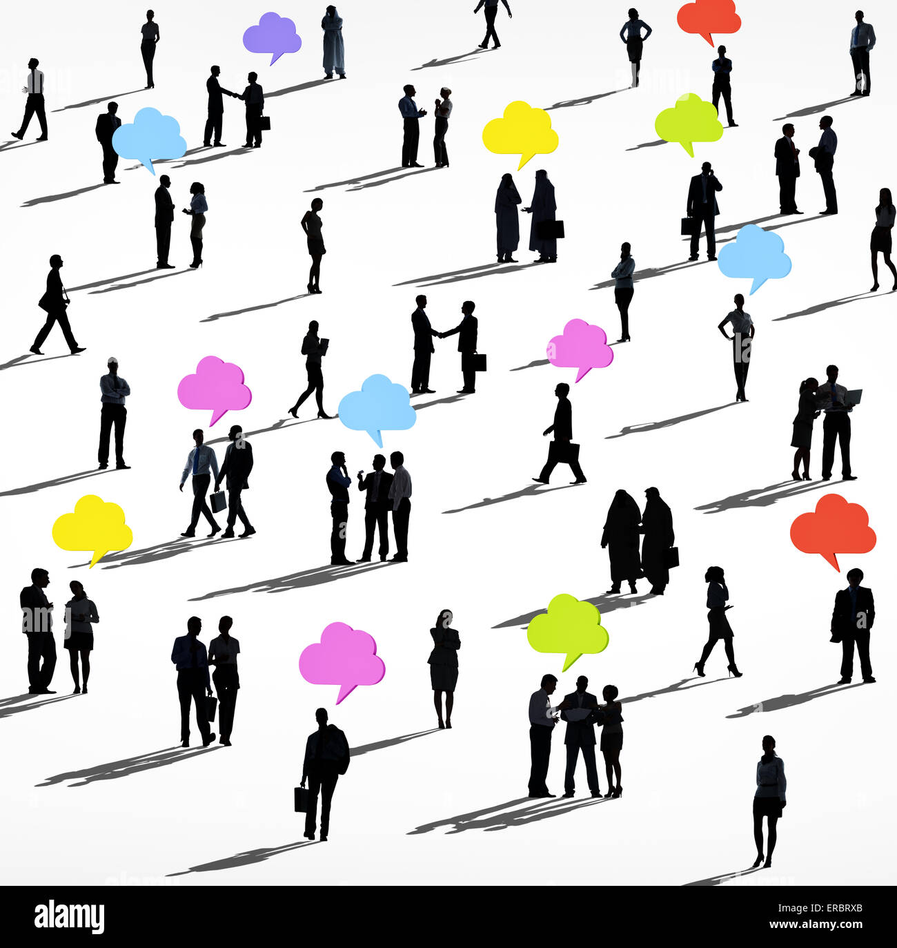 Communication outline hi-res stock photography and images - Alamy