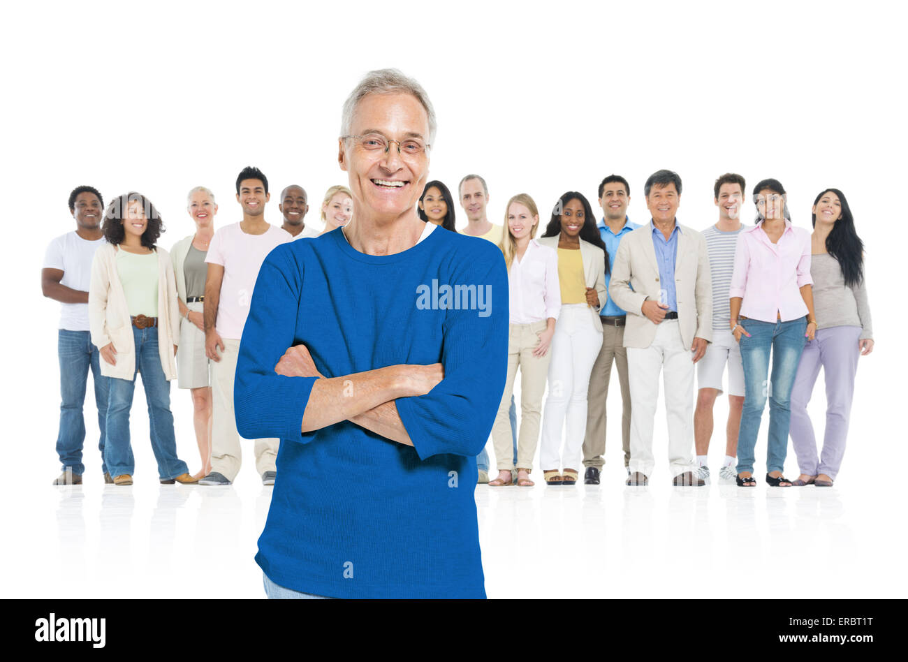 Large Group of People Stock Photo - Alamy