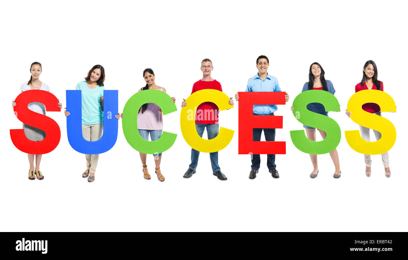 Group women holding sign Cut Out Stock Images & Pictures - Alamy