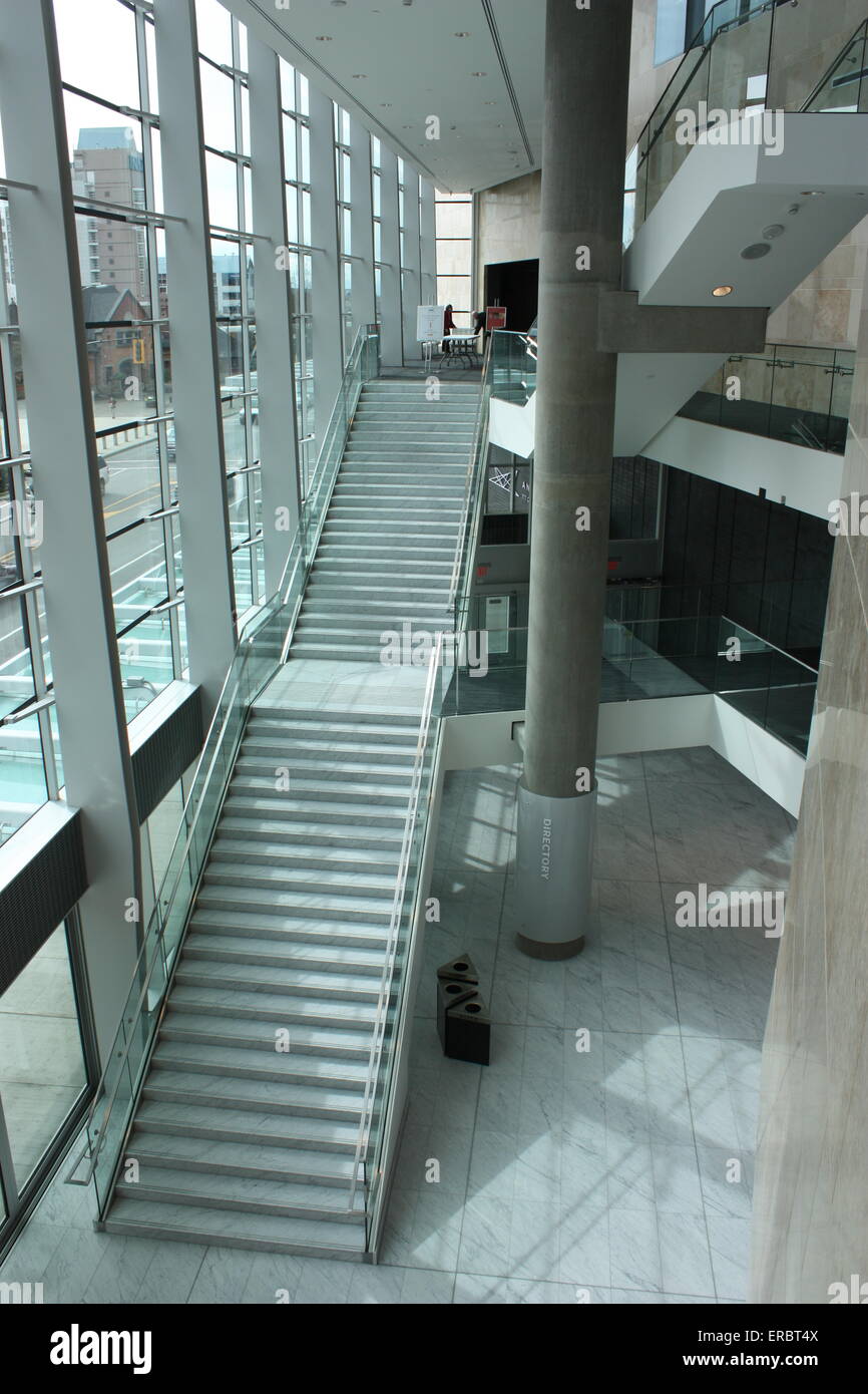 The Interior of the Anvil Centre in New Westminster, BC, Canada Stock ...