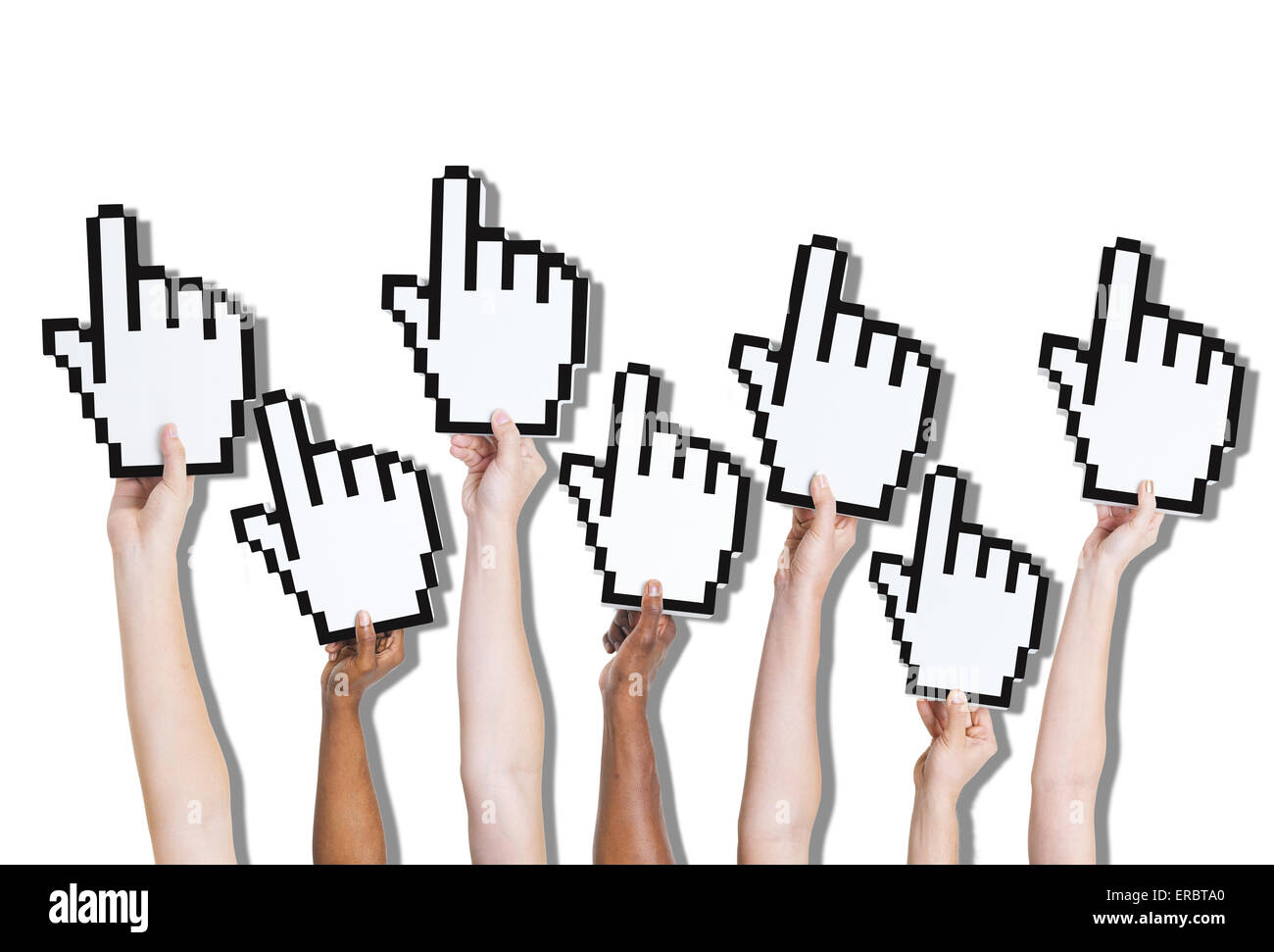 Click Click Click Stock Photo - Alamy