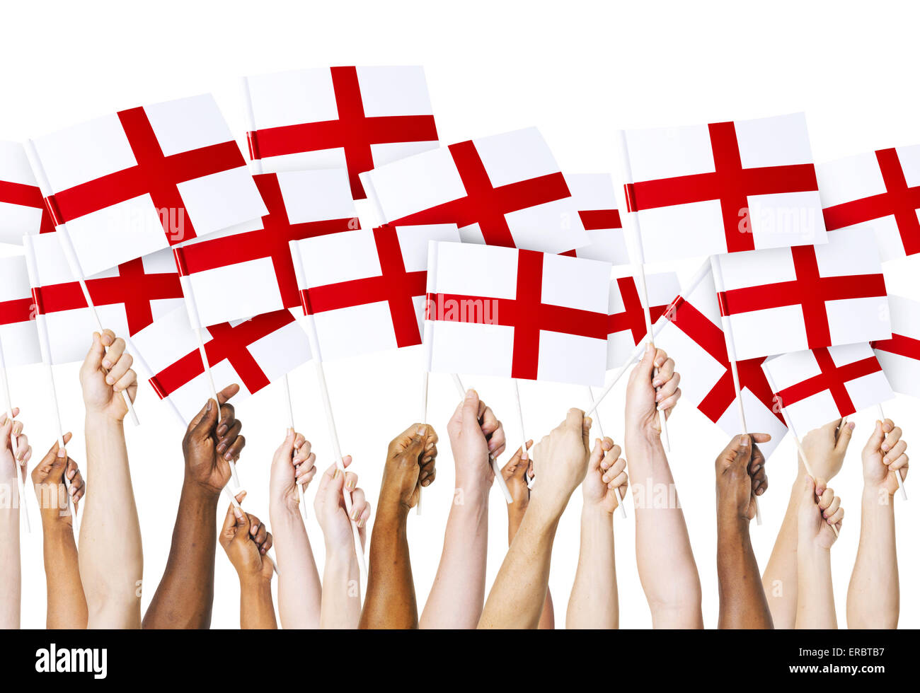 English flags celebration hi-res stock photography and images - Alamy