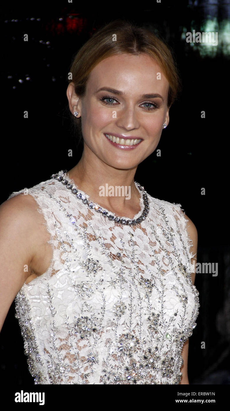 Diane Kruger at the Los Angeles premiere of 'Unknown' held at the Mann ...