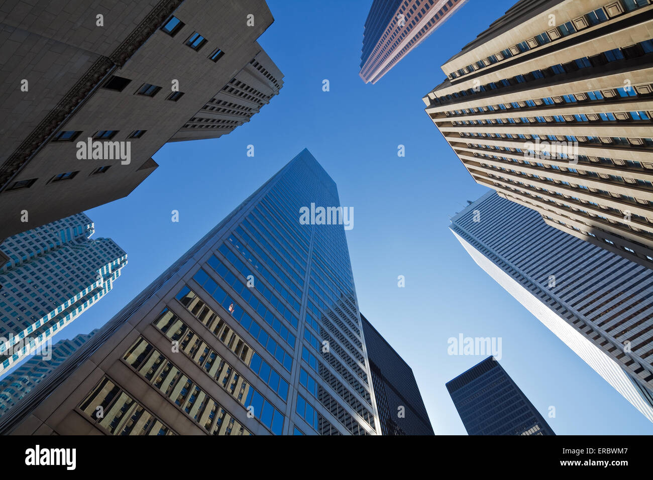 Skyscrapers in downtown Toronto, Canada Stock Photo - Alamy