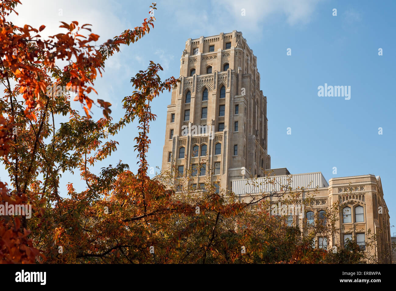 Whitney Block modern gothic building, Toronto, Canada Stock Photo - Alamy