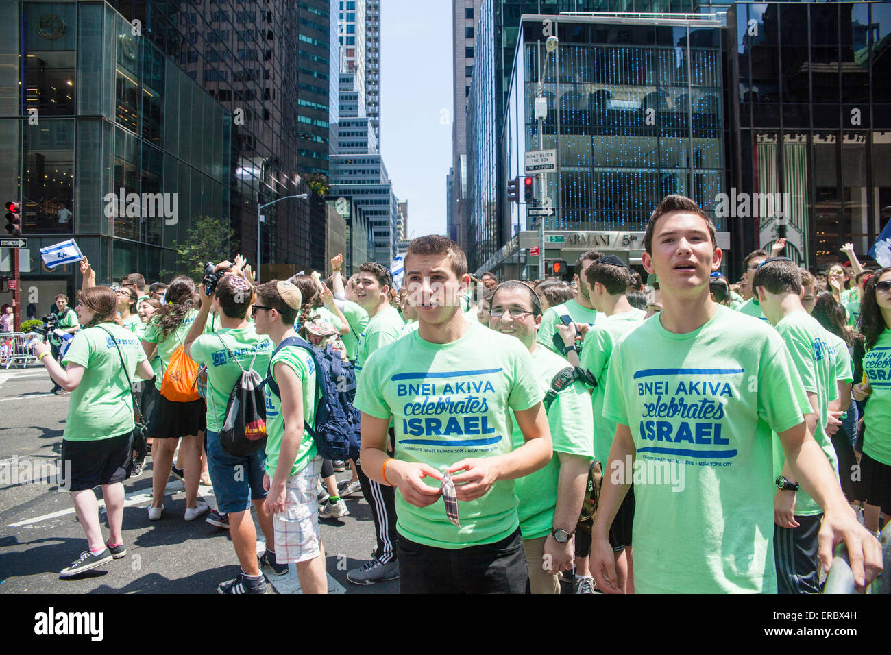 New York, USA. 31st May, 2015. The Celebrate Israel parade tradition ...