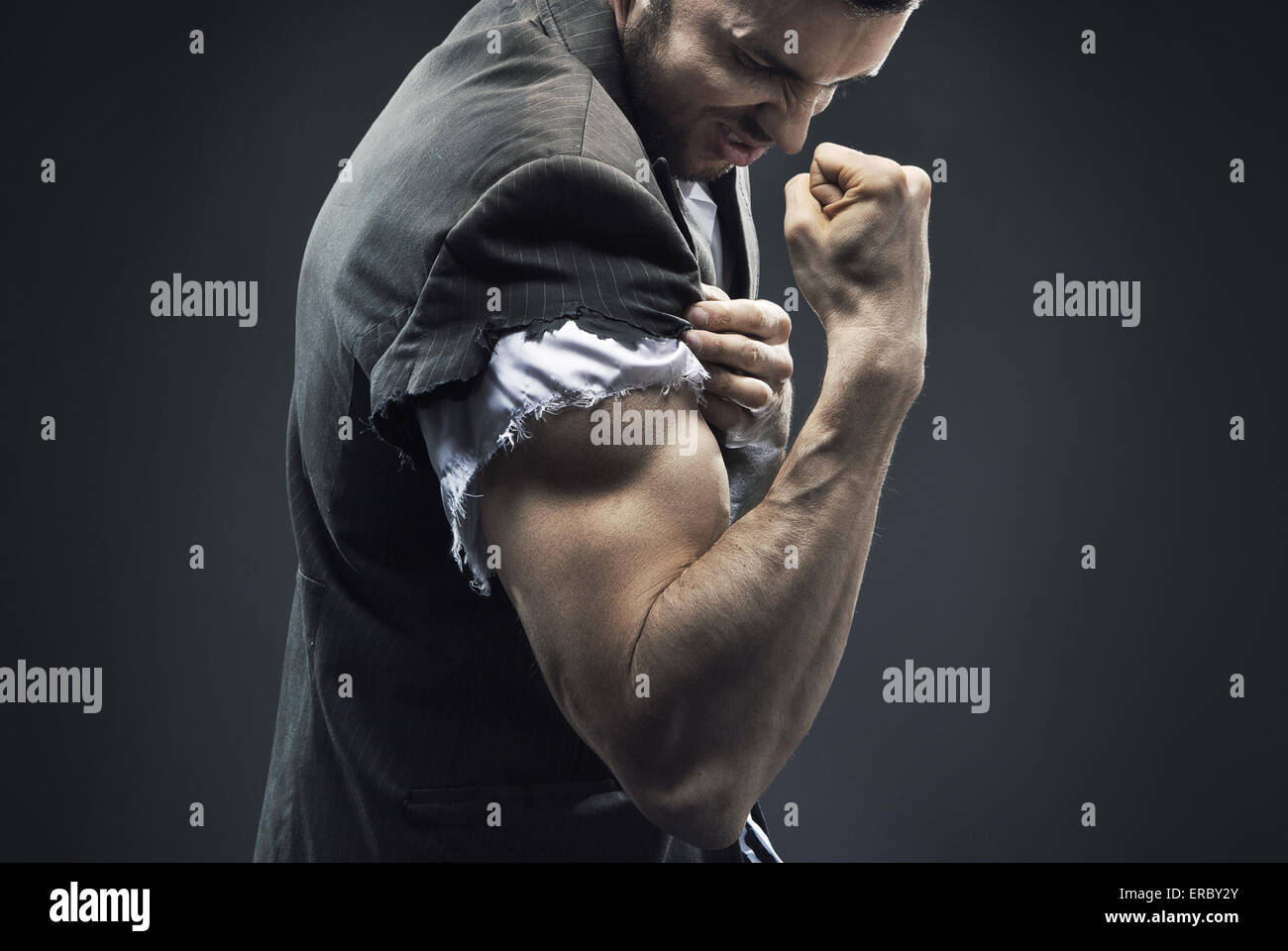 Making muscles hi-res stock photography and images - Alamy