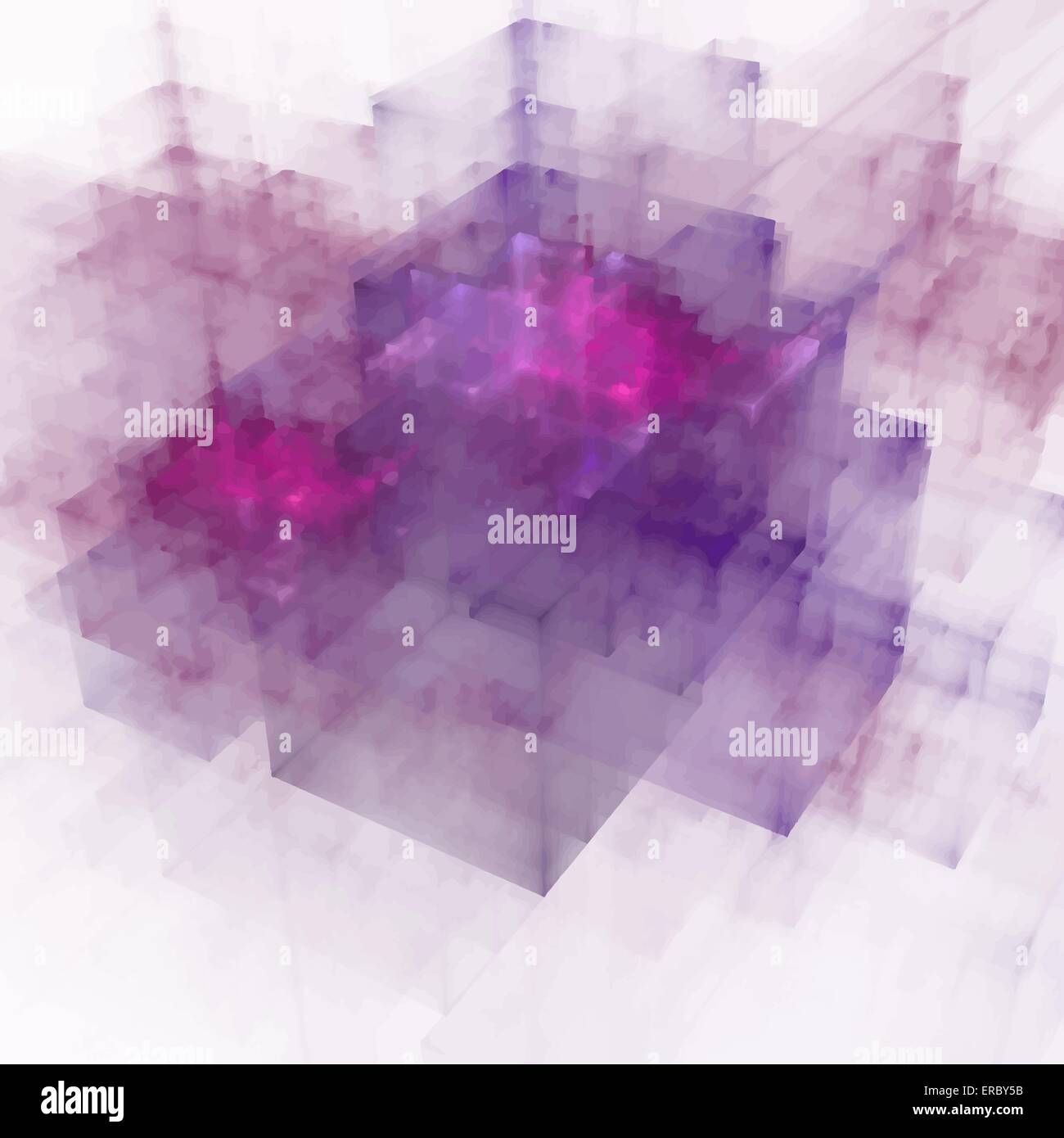 Metal rectangular cube Stock Vector Images - Alamy