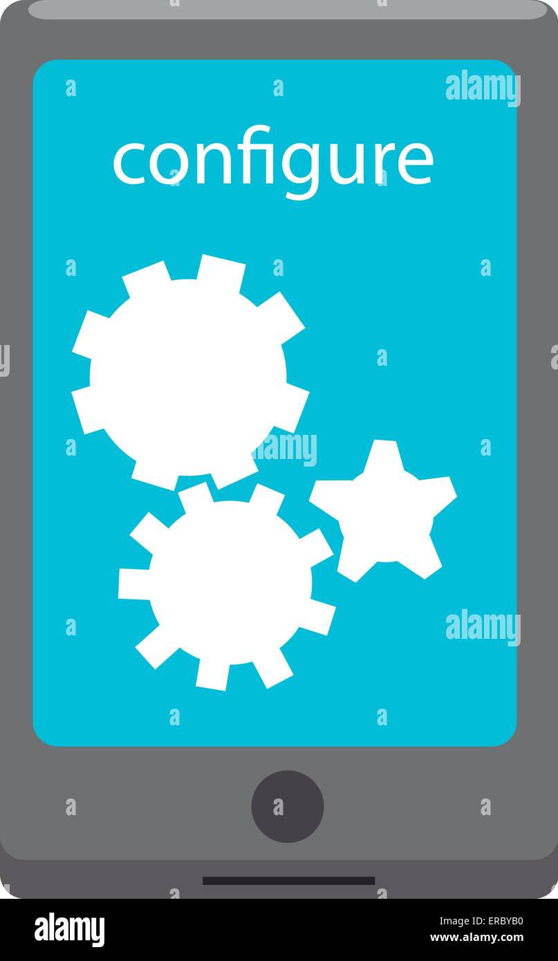 Configure vector vectors Stock Vector Images - Alamy