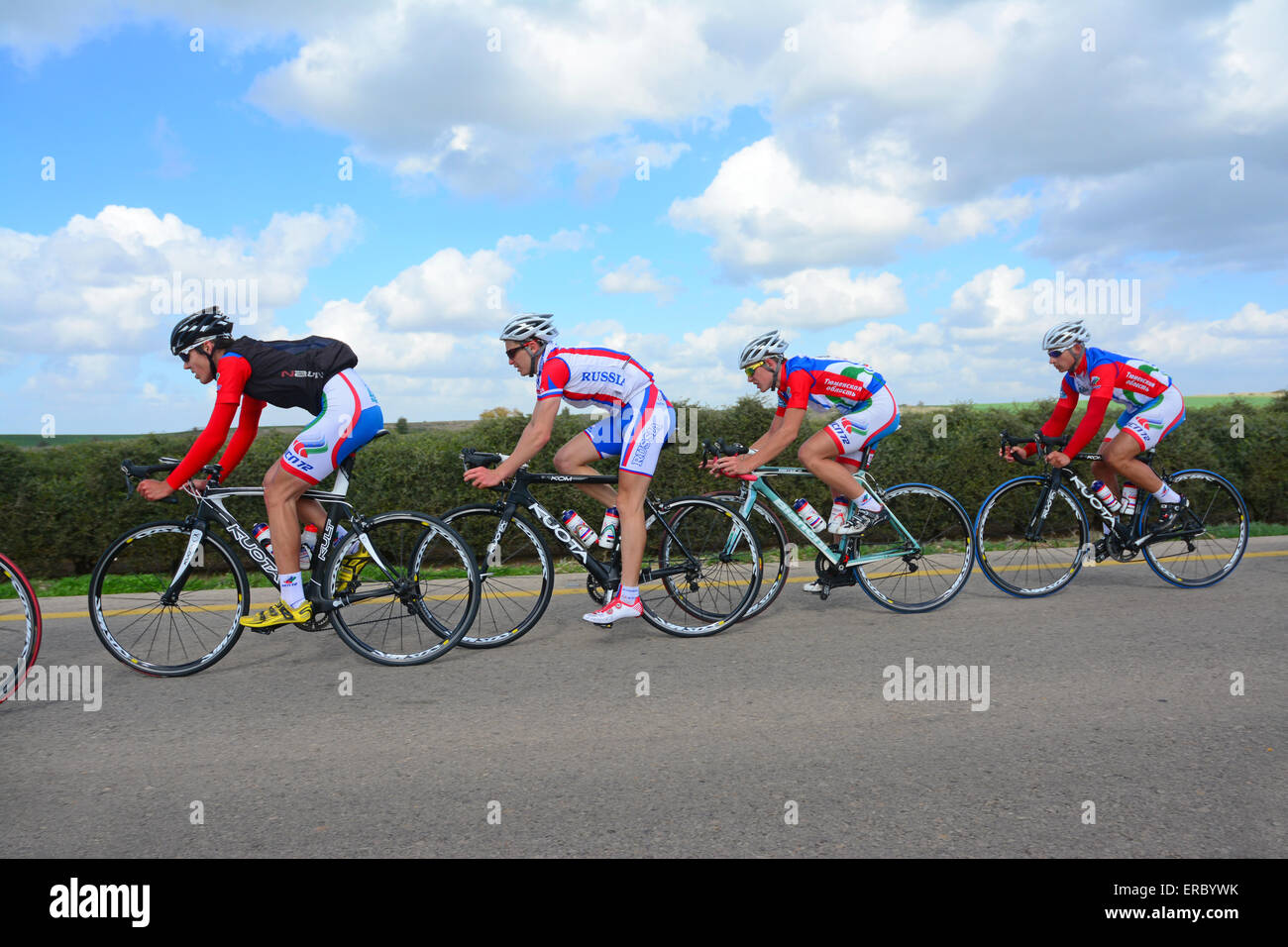 Bicycle team hi-res stock photography and images - Alamy